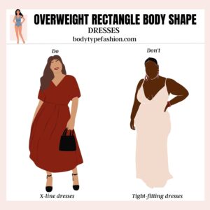 How to dress overweight rectangle body shape - Fashion for Your Body Type