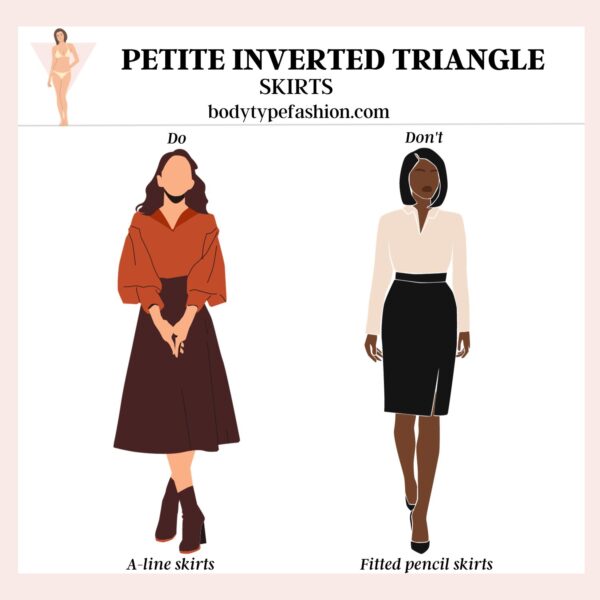 How to dress petite inverted triangle - Fashion for Your Body Type