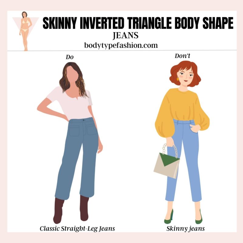 How to Dress Skinny Inverted Triangle Body Shape - Fashion for Your ...