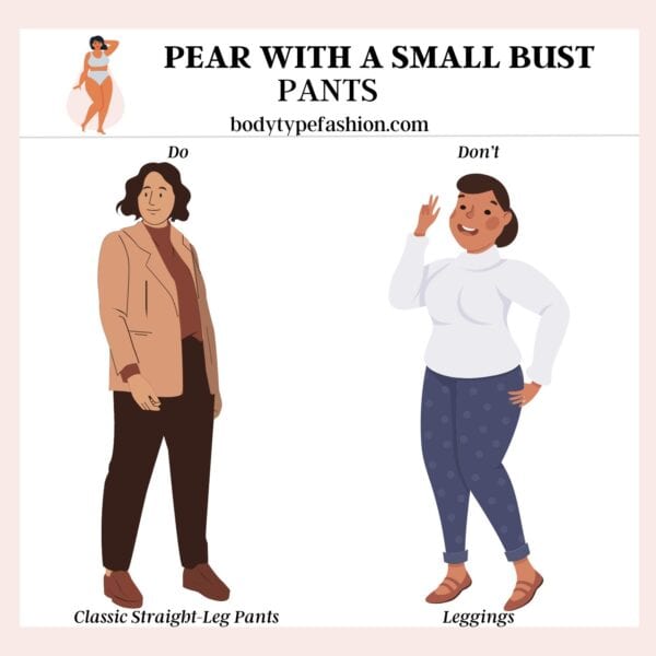 How to Dress Pear with a Small Bust - Fashion for Your Body Type