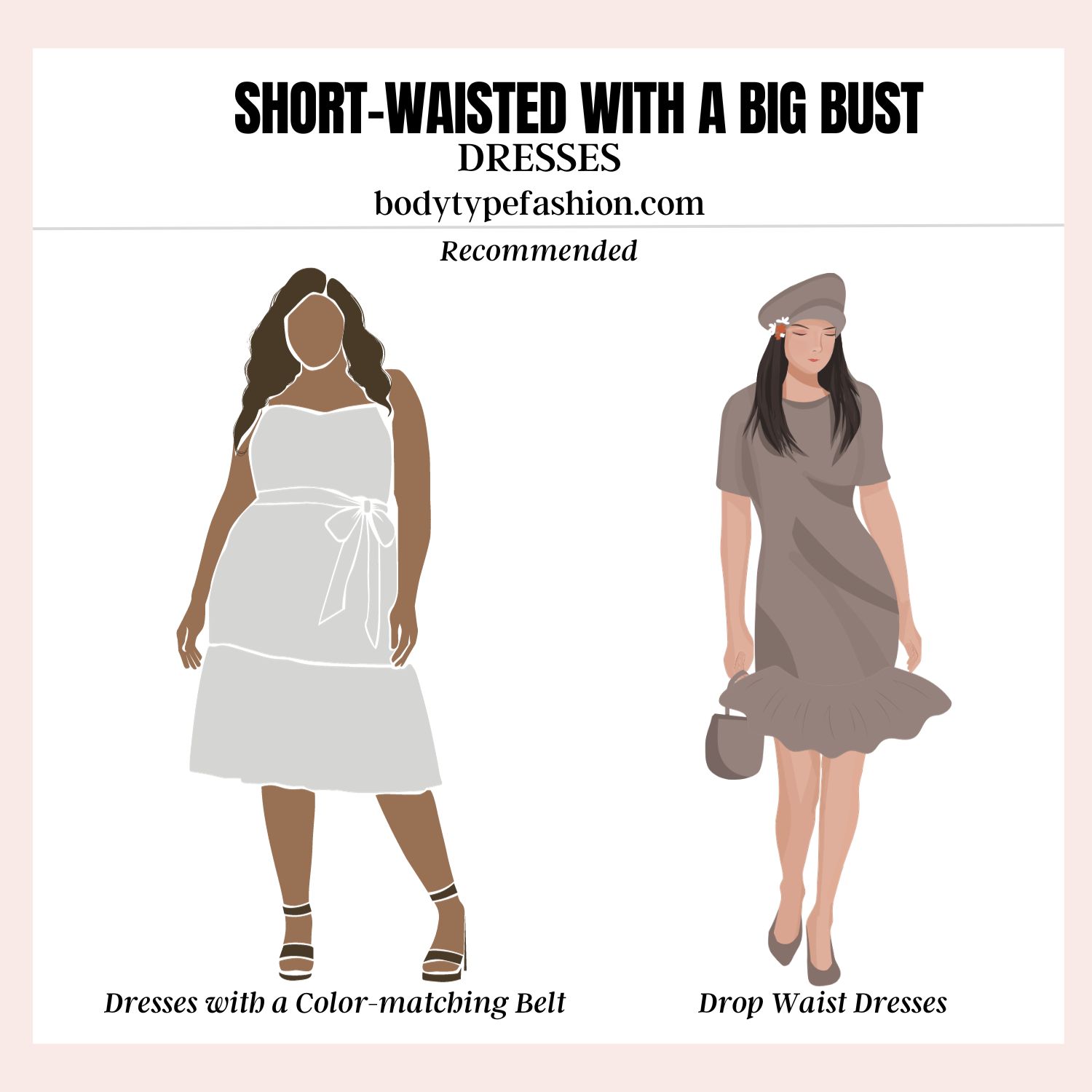 How to dress if you are short-waisted with a big bust - Fashion for ...