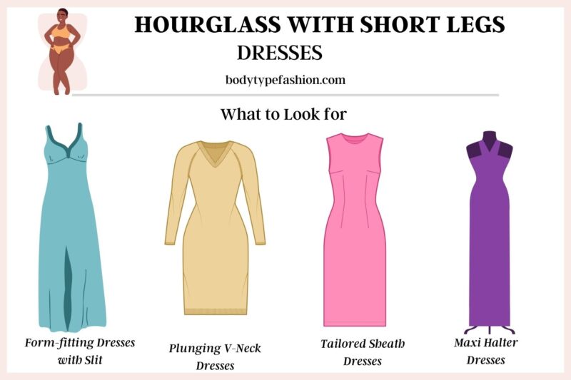 How to Dress Hourglass with Short Legs - Fashion for Your Body Type
