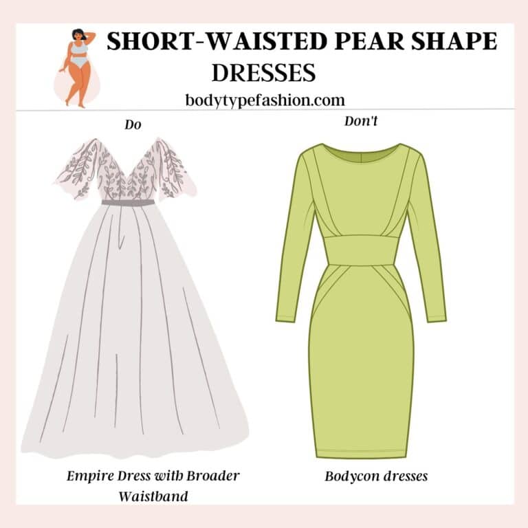 How to dress a short-waisted pear shape - Fashion for Your Body Type