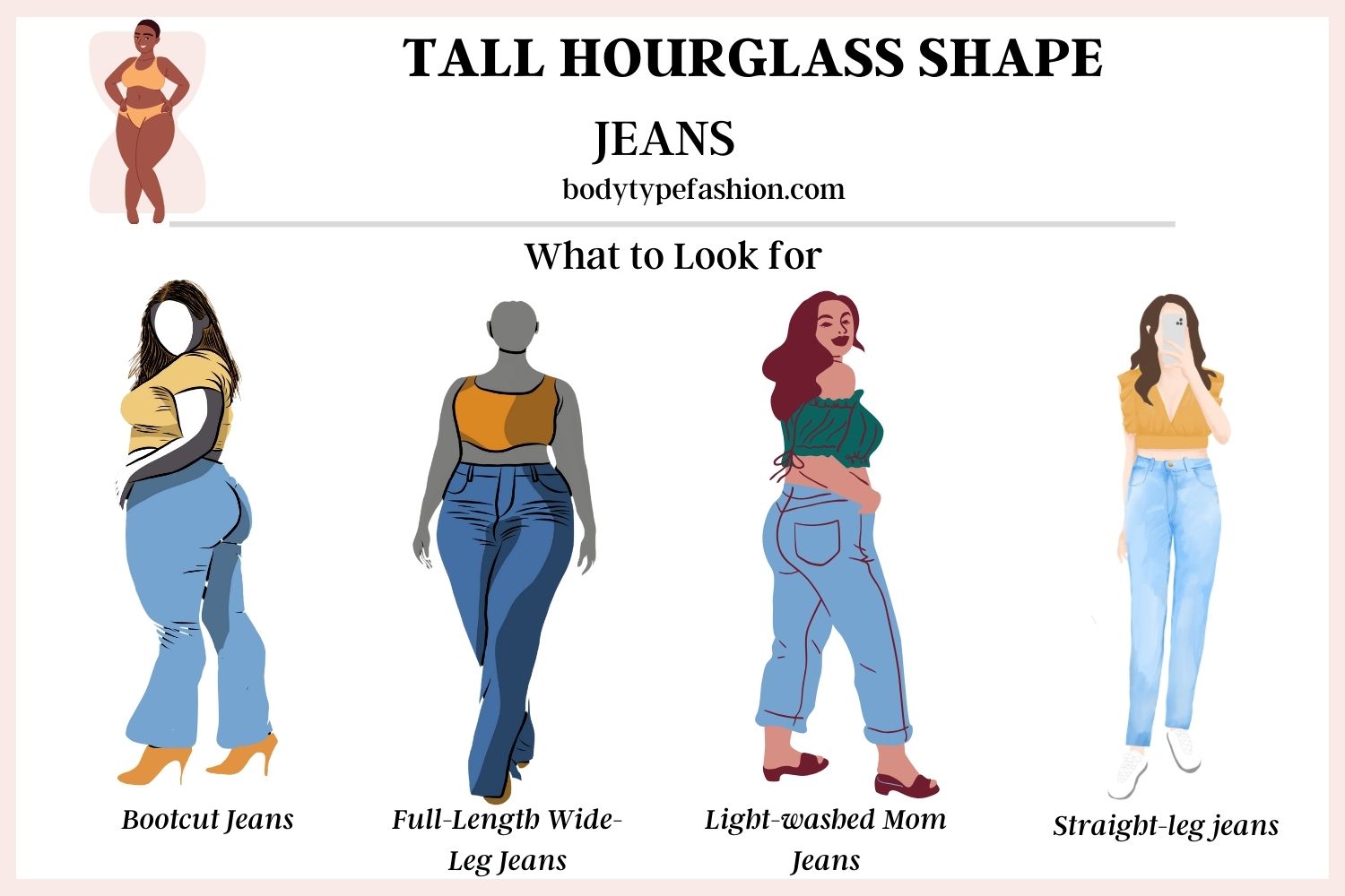How to dress a tall hourglass shape - Fashion for Your Body Type