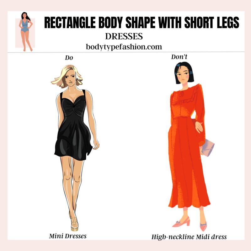How to Dress a Rectangle Body Shape with Short Legs - Fashion for Your ...