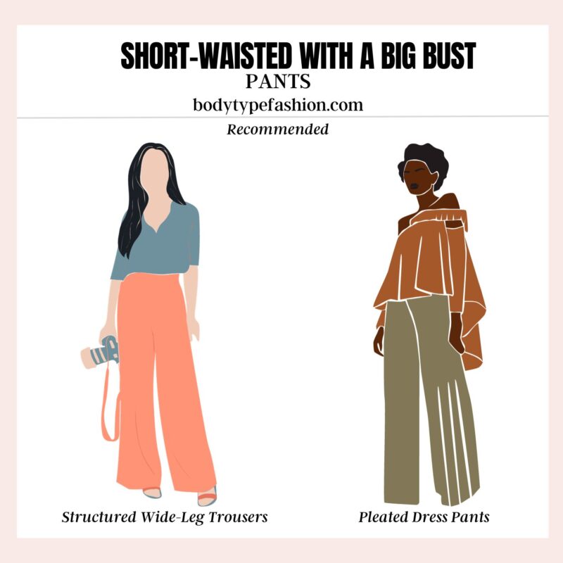 How to dress if you are short-waisted with a big bust - Fashion for ...