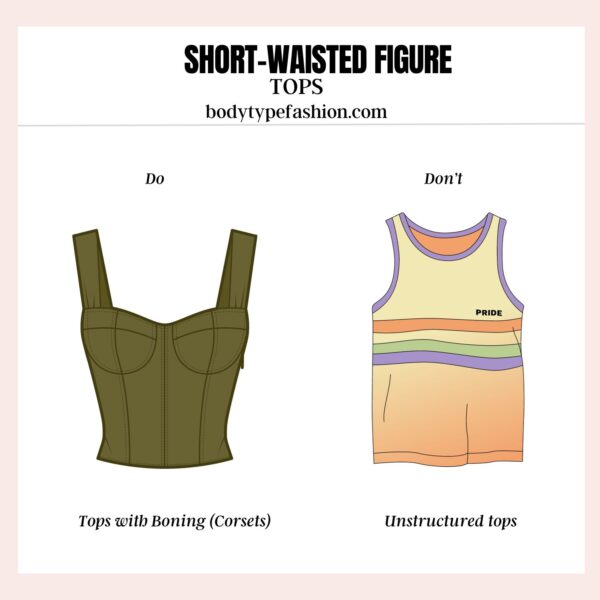 What Not to Wear if You are Short-waisted - Fashion for Your Body Type