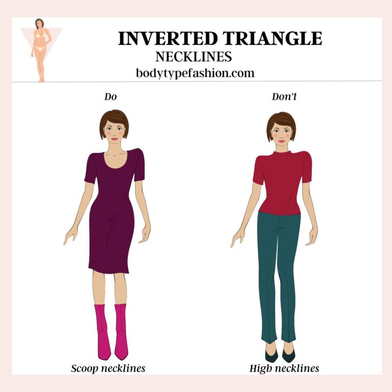Necklines for Inverted Triangle Body Type - Fashion for Your Body Type