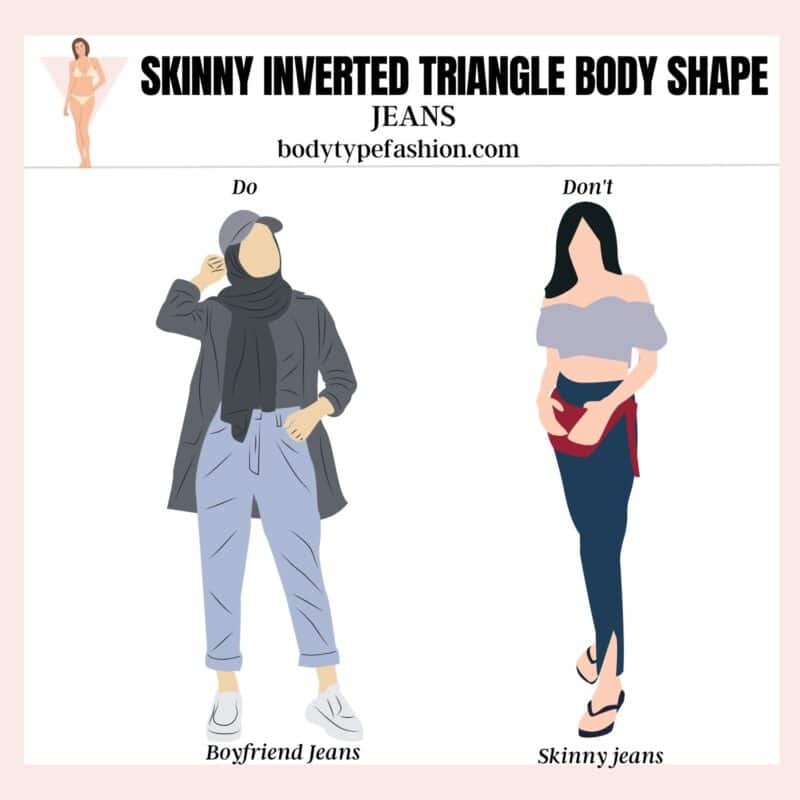 How to Dress Skinny Inverted Triangle Body Shape - Fashion for Your ...