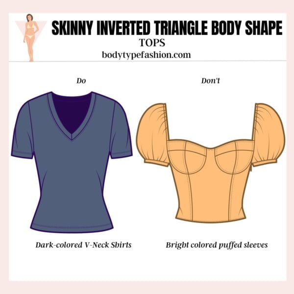 How to Dress Skinny Inverted Triangle Body Shape - Fashion for Your ...