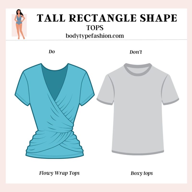 How to dress a tall rectangle shape - Fashion for Your Body Type