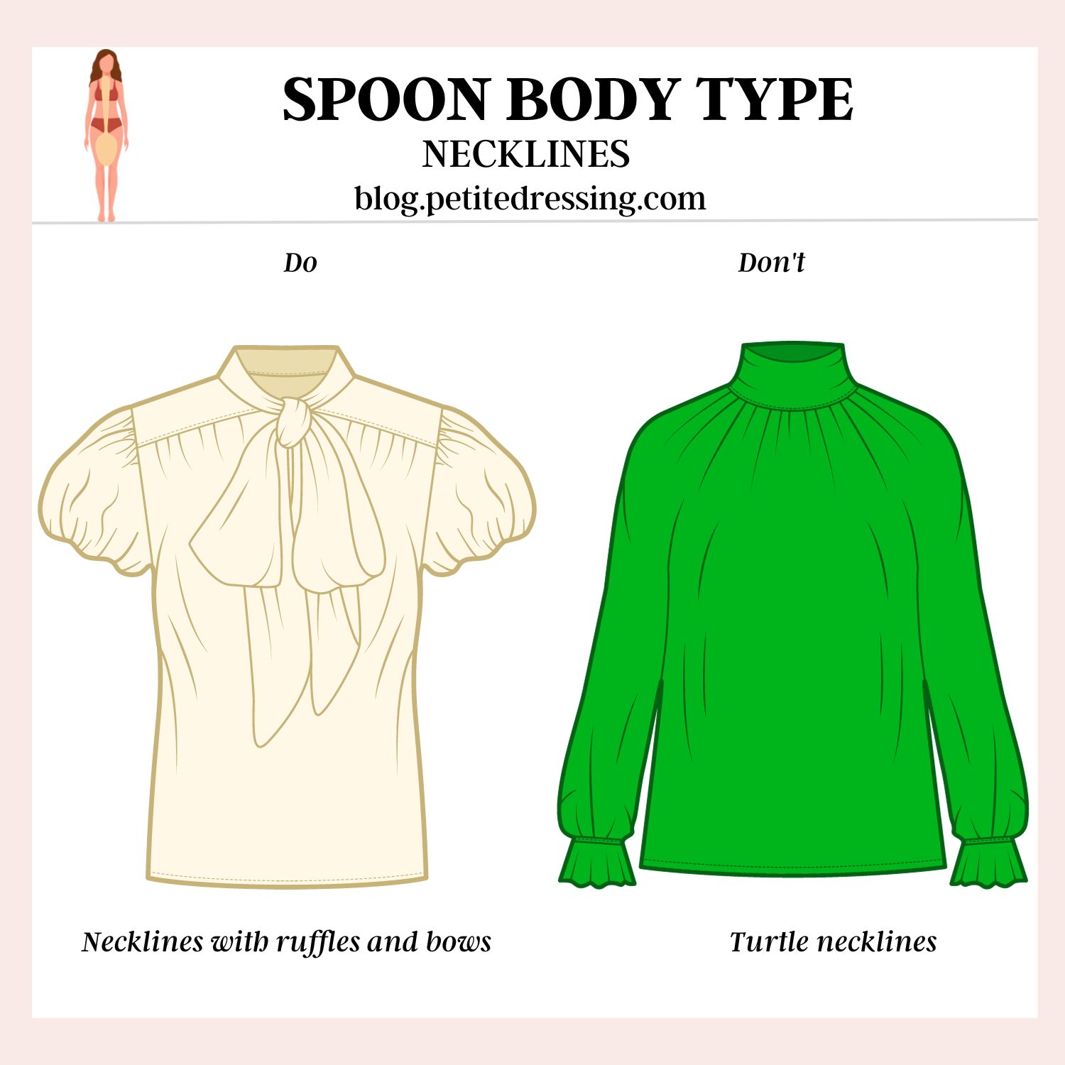 Necklines for Spoon Body Type - Fashion for Your Body Type