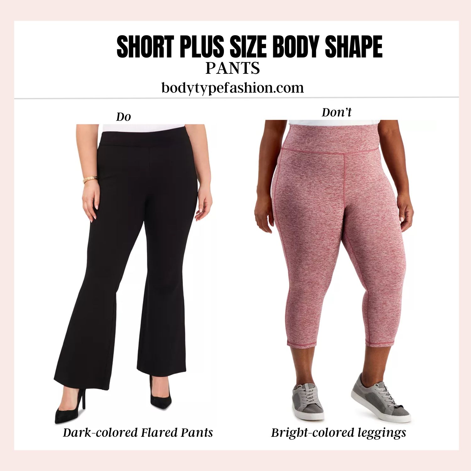 Best Types of Pants for Short Plus Size Body Shape - Fashion for Your ...