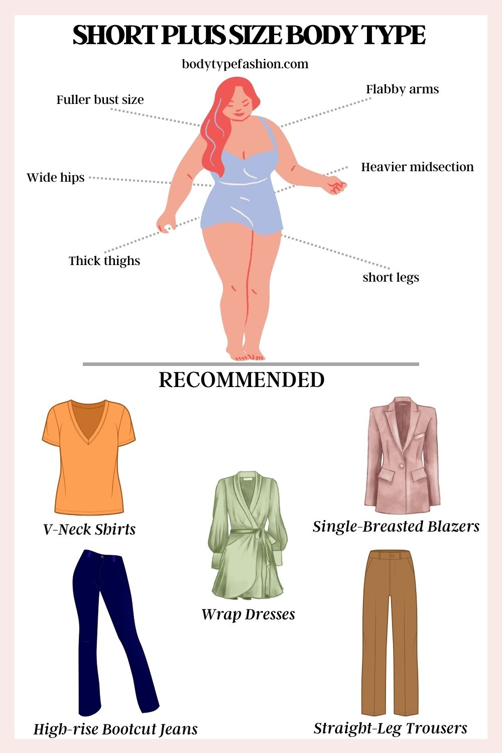 How to Dress a Short Plus Size Woman - Fashion for Your Body Type