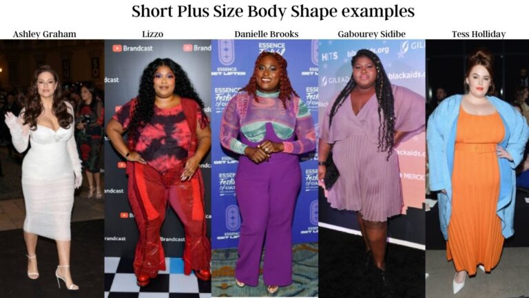 Necklines for Short Plus Size Body Shape - Fashion for Your Body Type