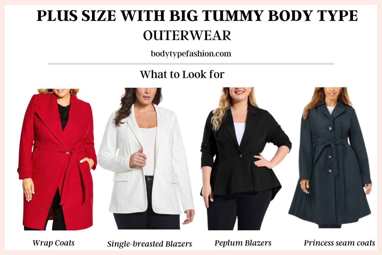 How to Dress Plus Size with Big Tummy - Fashion for Your Body Type
