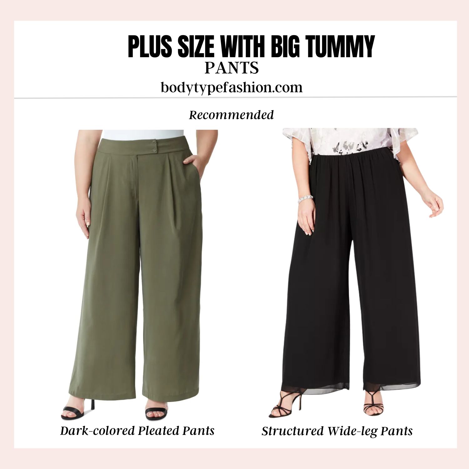 How to Dress Plus Size with Big Tummy - Fashion for Your Body Type