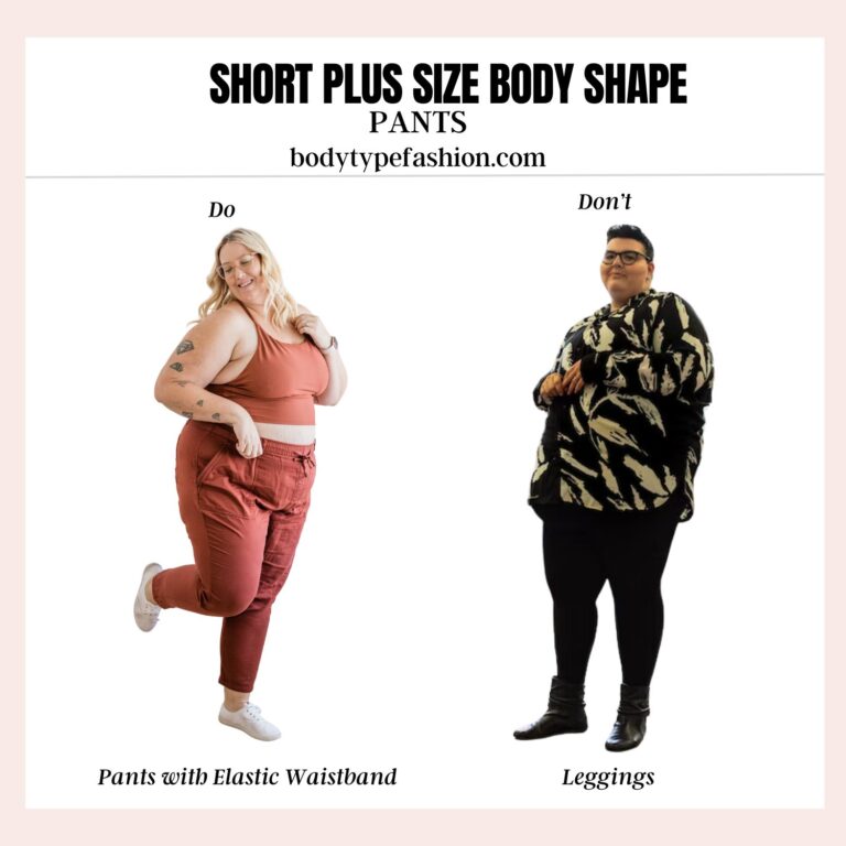 Best Types of Pants for Short Plus Size Body Shape - Fashion for Your ...