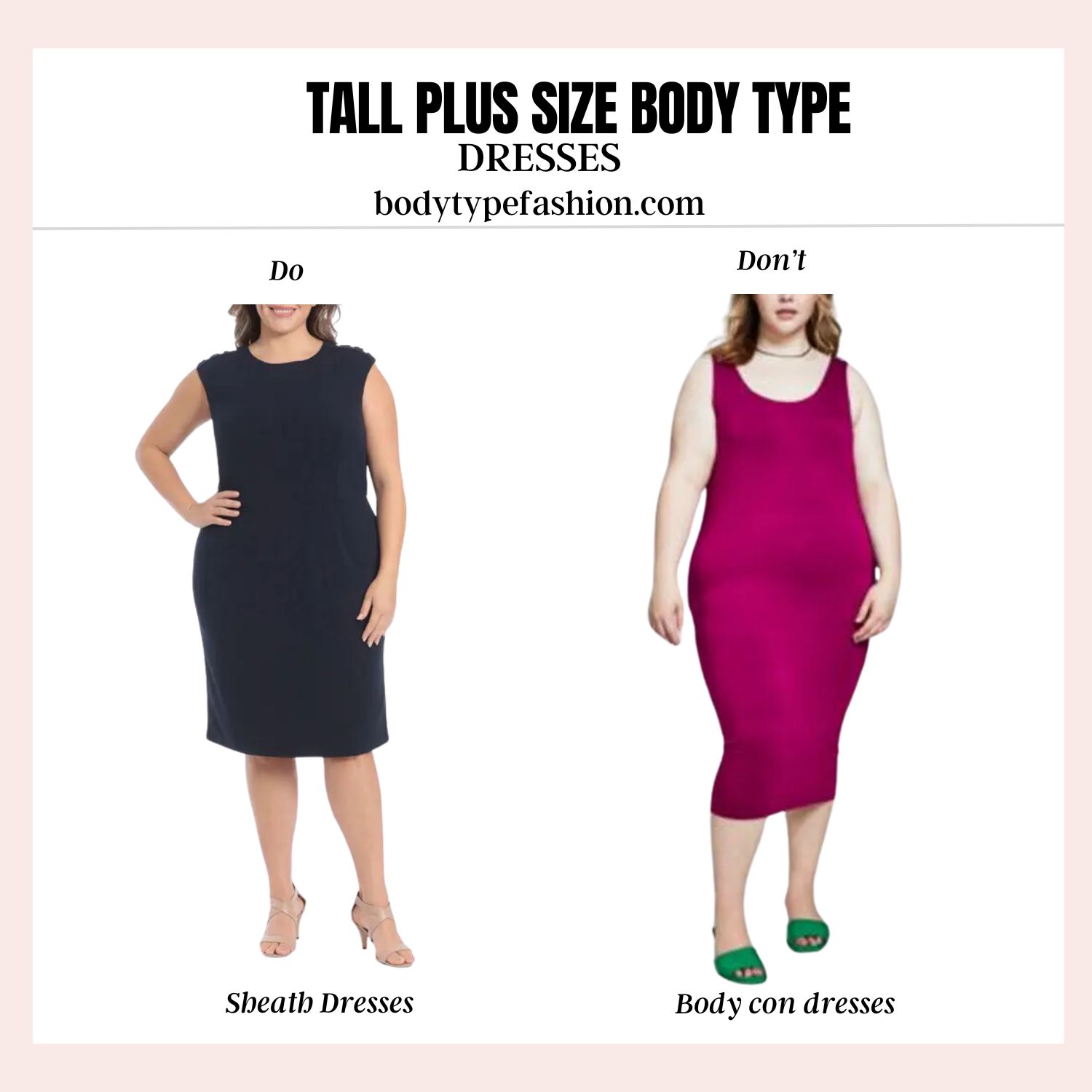 How to Dress a Tall Plus Size - Fashion for Your Body Type