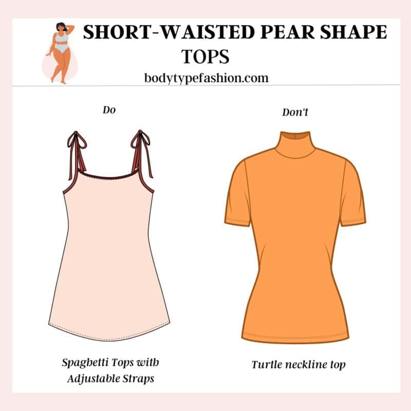 How to dress a short-waisted pear shape - Fashion for Your Body Type