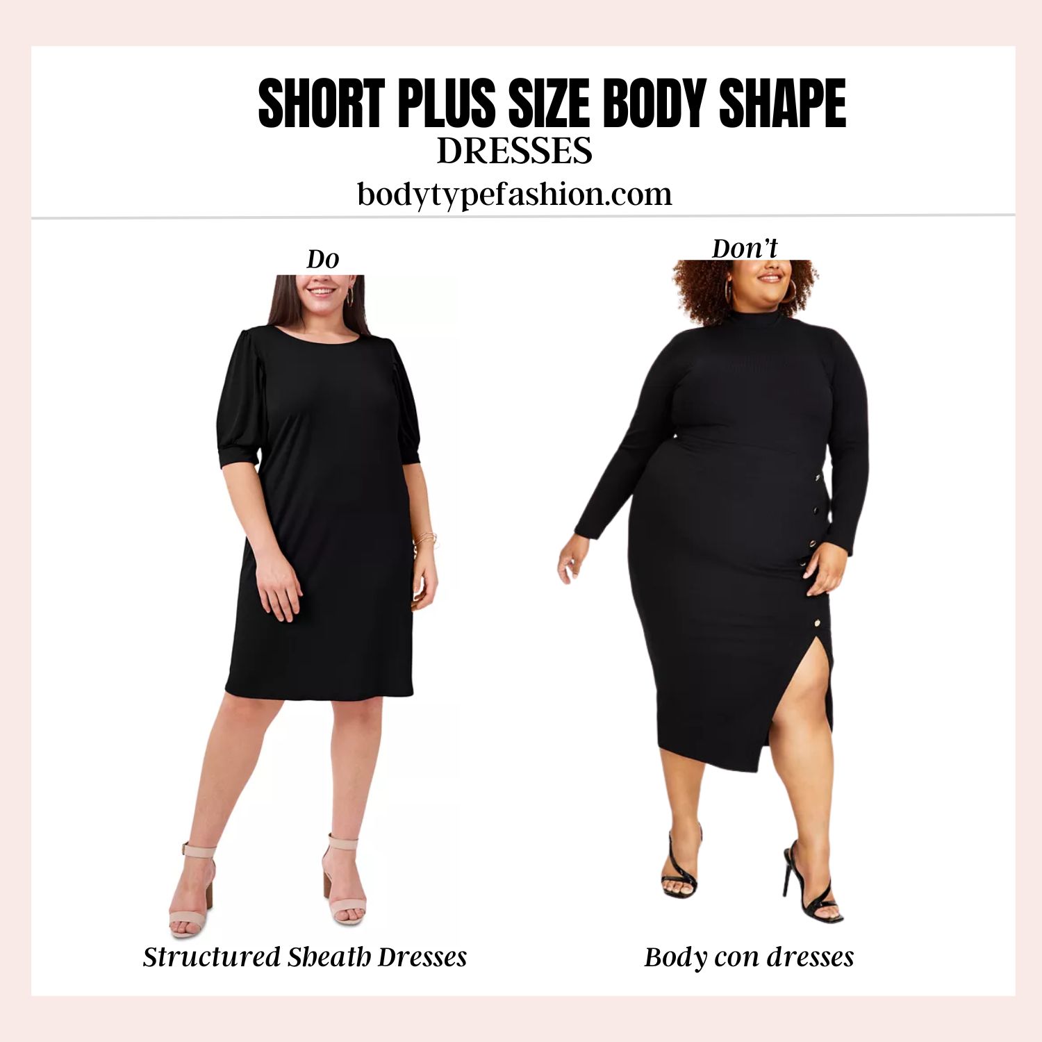 Best Types of Dresses for Short Plus Size Women - Fashion for Your Body ...