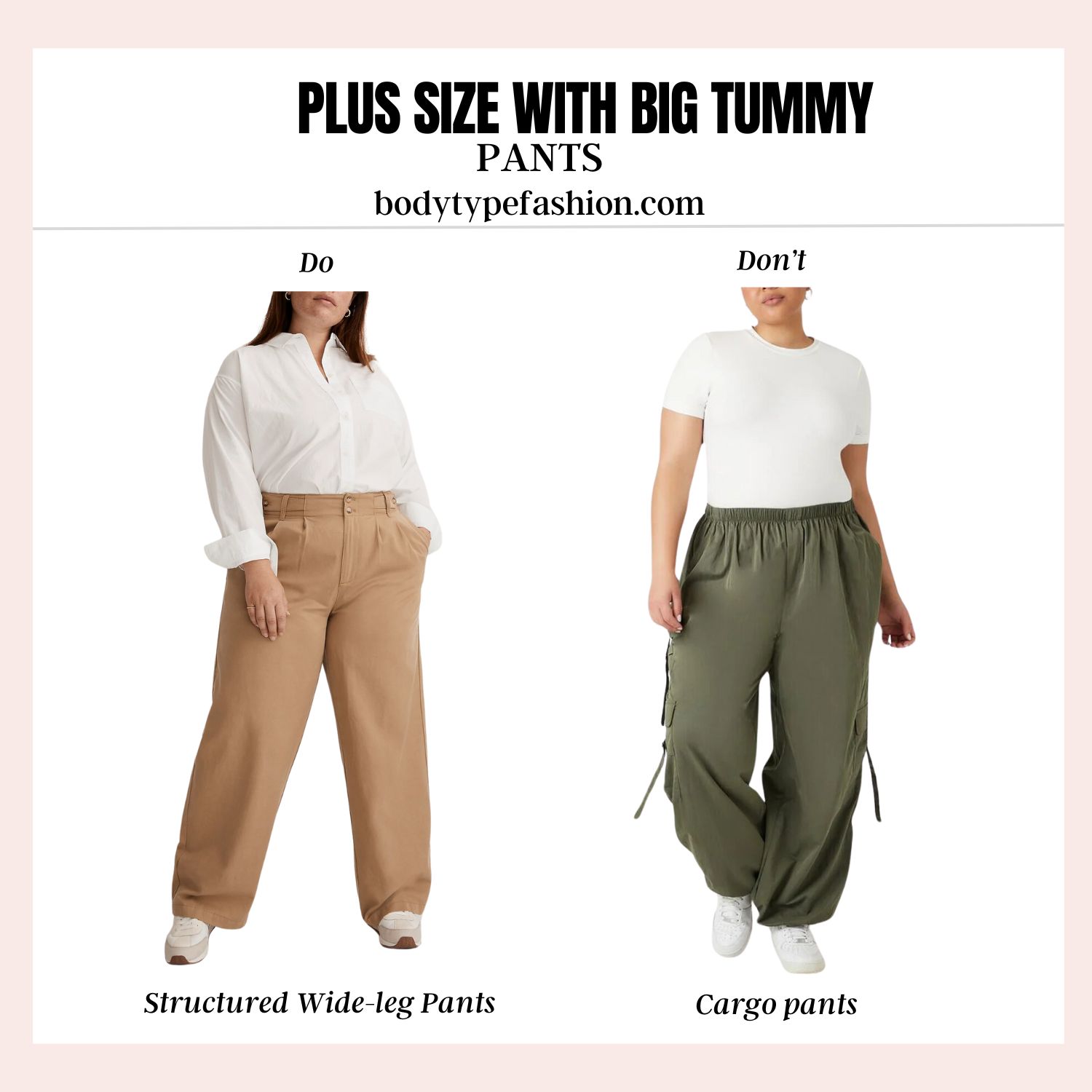 How to Dress Plus Size with Big Tummy - Fashion for Your Body Type