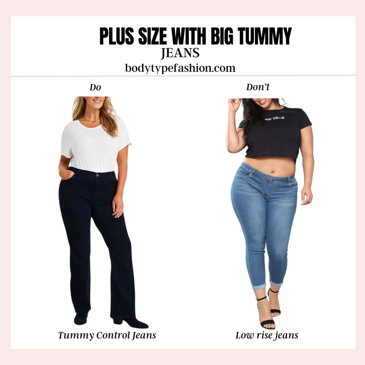 How to Dress Plus Size with Big Tummy - Fashion for Your Body Type