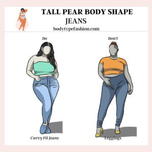How to Dress a Tall Pear Body Shape - Fashion for Your Body Type