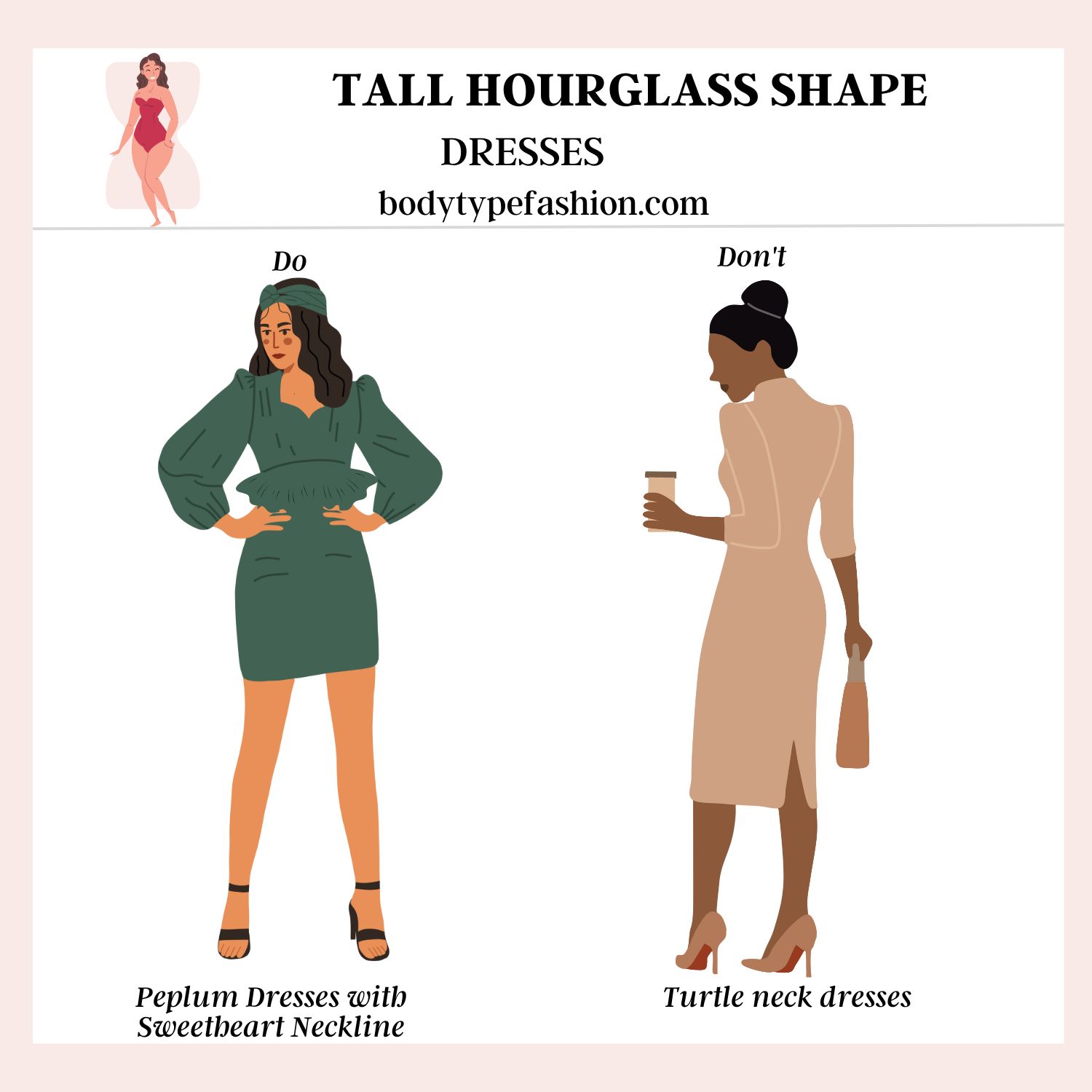 How To Dress A Tall Hourglass Shape Fashion For Your Body Type