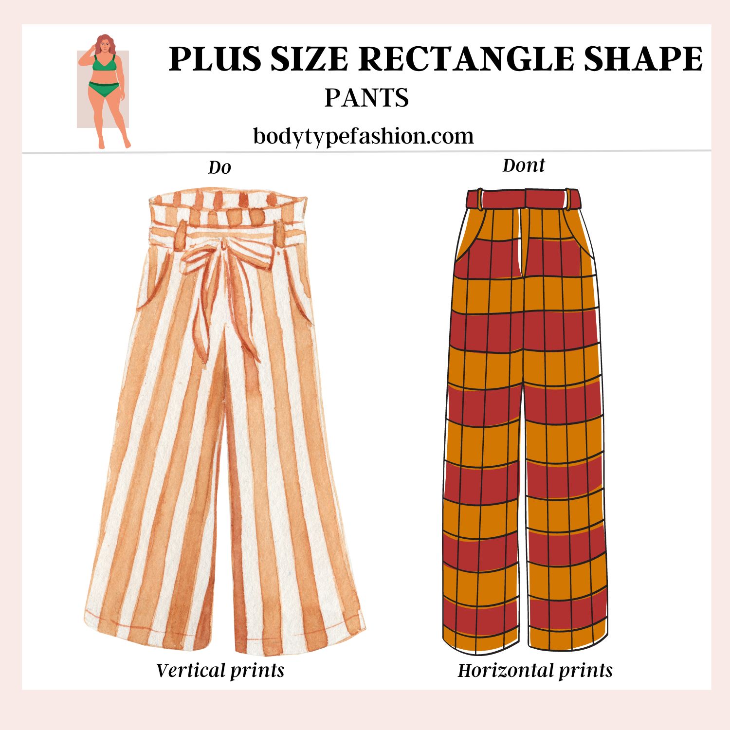 How to Dress Plus Size Rectangle Shape - Fashion for Your Body Type